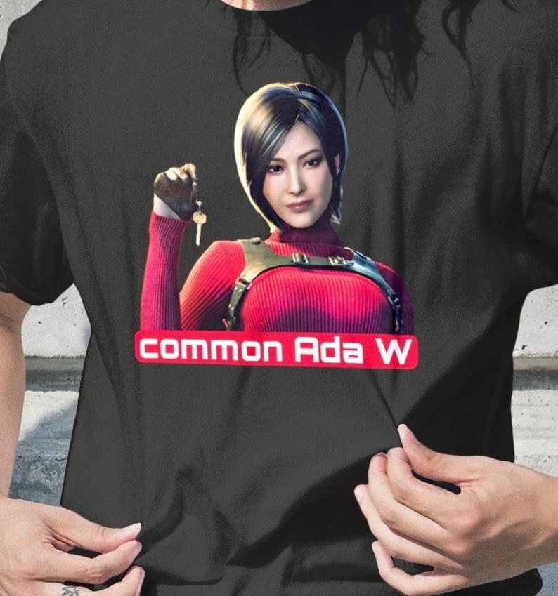 Ada Wong Shirt Resident Evil 4 Meme Leon Kennedy T RE4 Graphic Umbrella ...