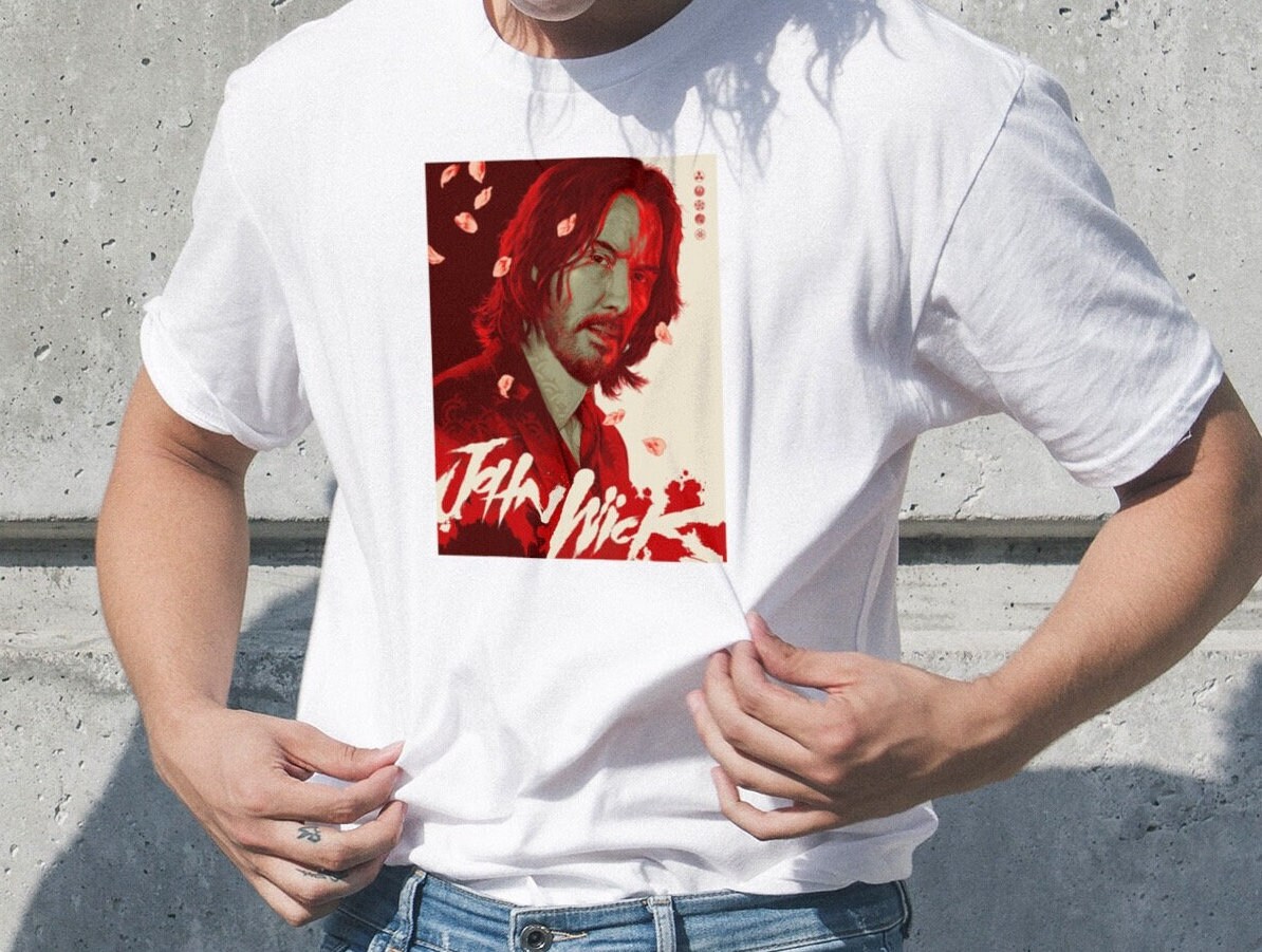 Keanu Reeves Poster Shirt - Etsy