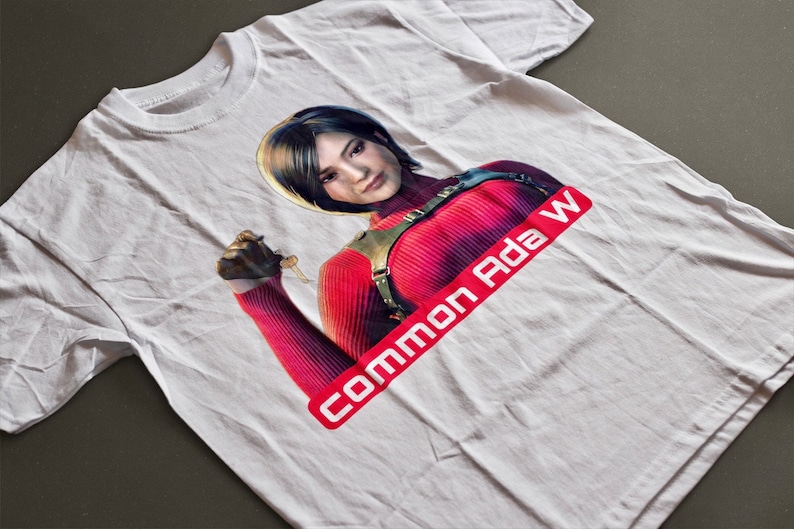 Ada Wong Shirt Resident Evil 4 Meme Leon Kennedy T RE4 Graphic Umbrella ...
