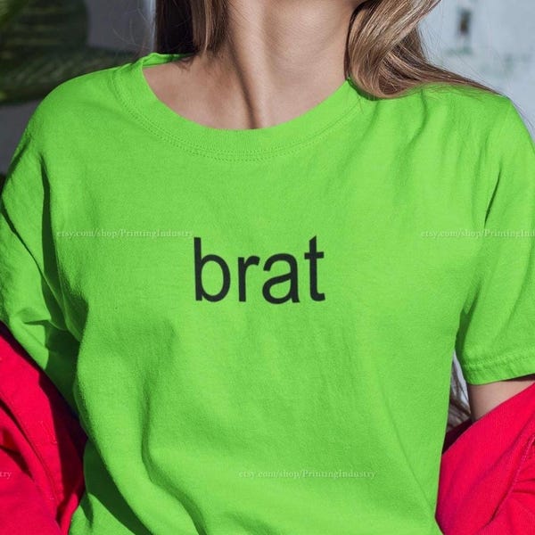 Brat Shirt - Etsy