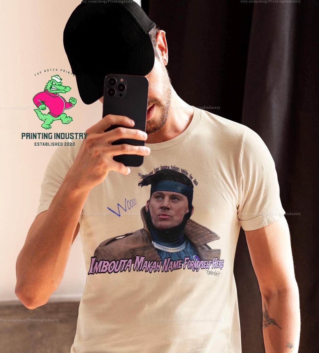 Marvel Gambit Deadpool Wolverine Ryan Reynolds Shirt Superhero Funny ...