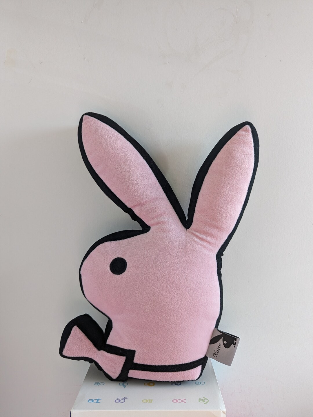 Playboy Light Pink Original Bunny Shaped Pillow - Etsy