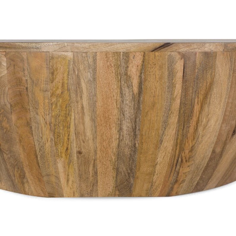 Wooden Indian Round Unique Drum Coffee Table Wood Central | Etsy