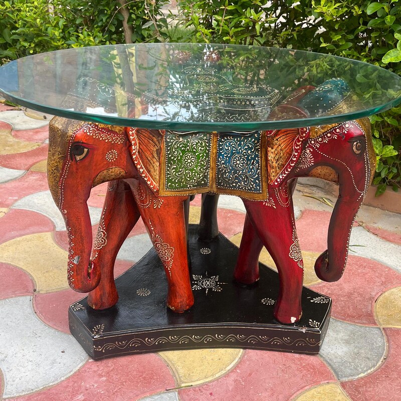 Elephant Side Table - Etsy