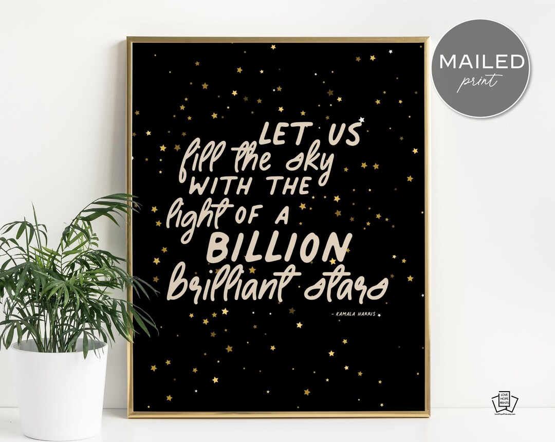 Kamala Harris Quote Poster Print, Election 2024 Harris Walz Poster ...