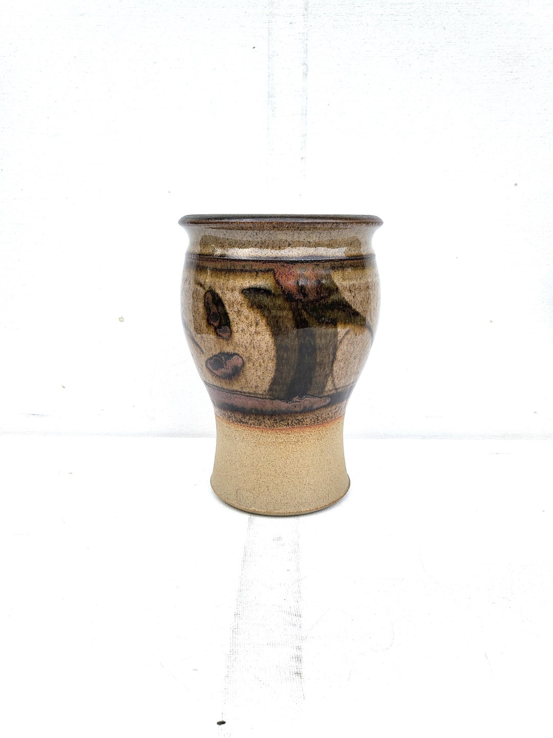 Donald Glanville Studio Pottery Stoneware Vase - Etsy UK