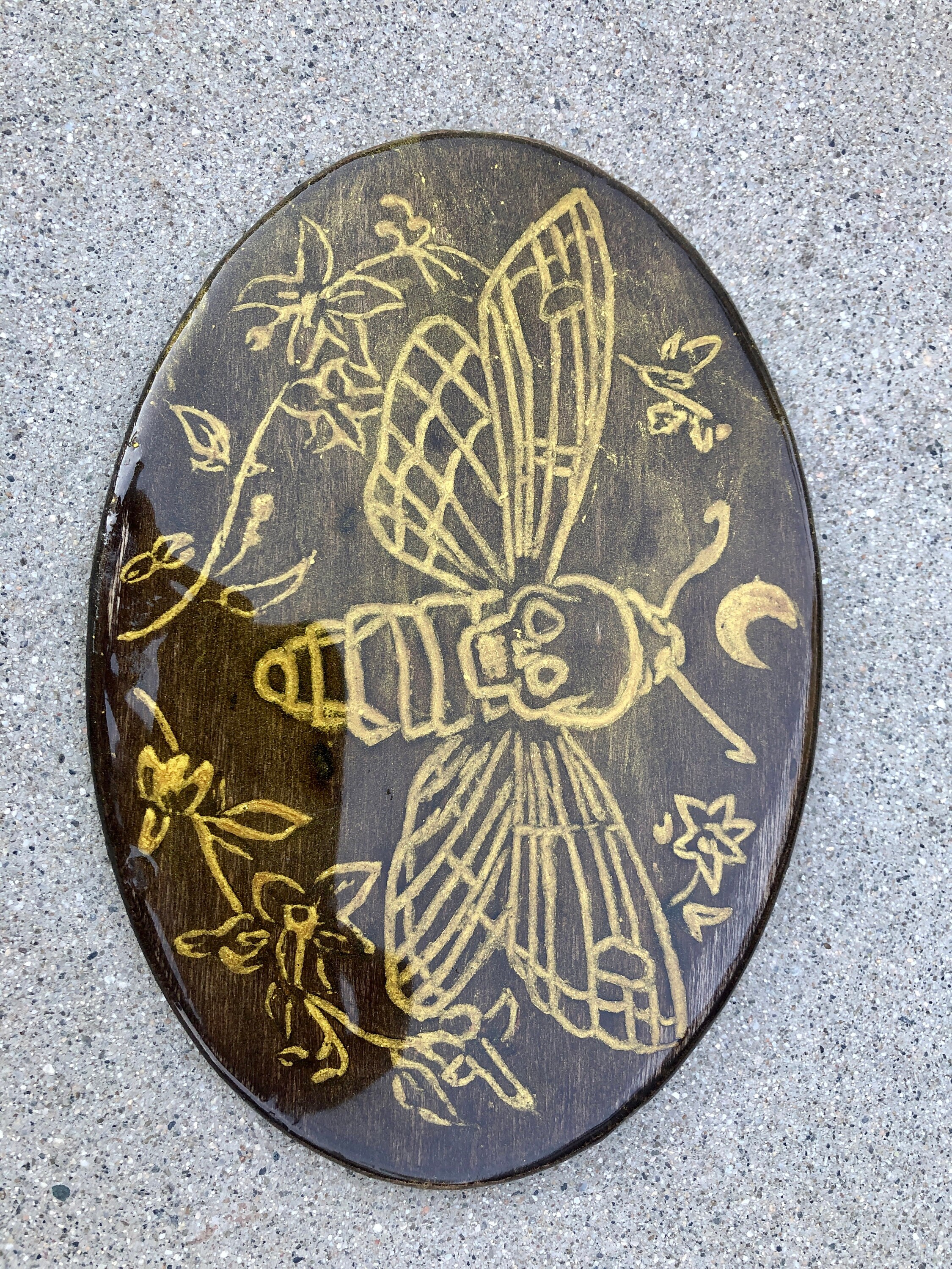 Moonlight Flight - Original Wood and Resin Artwork - Etsy