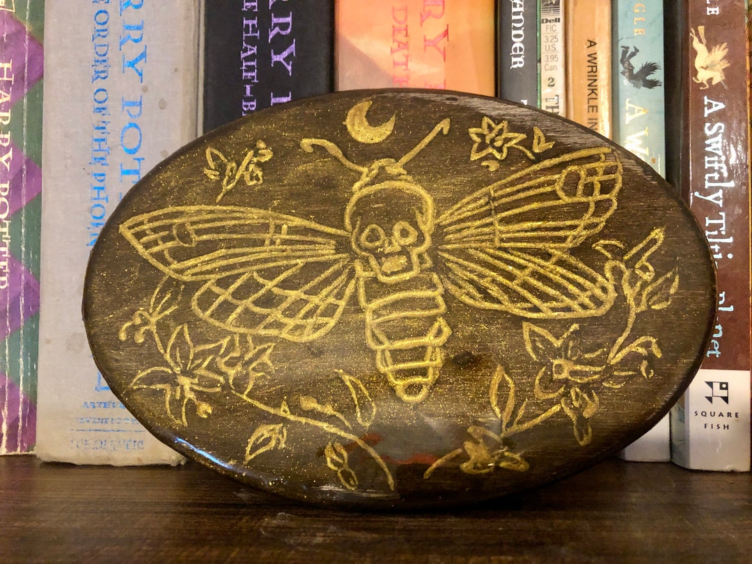 Moonlight Flight - Original Wood and Resin Artwork - Etsy