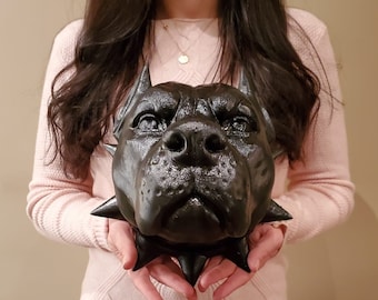 Dog Head Wall Mount - Etsy