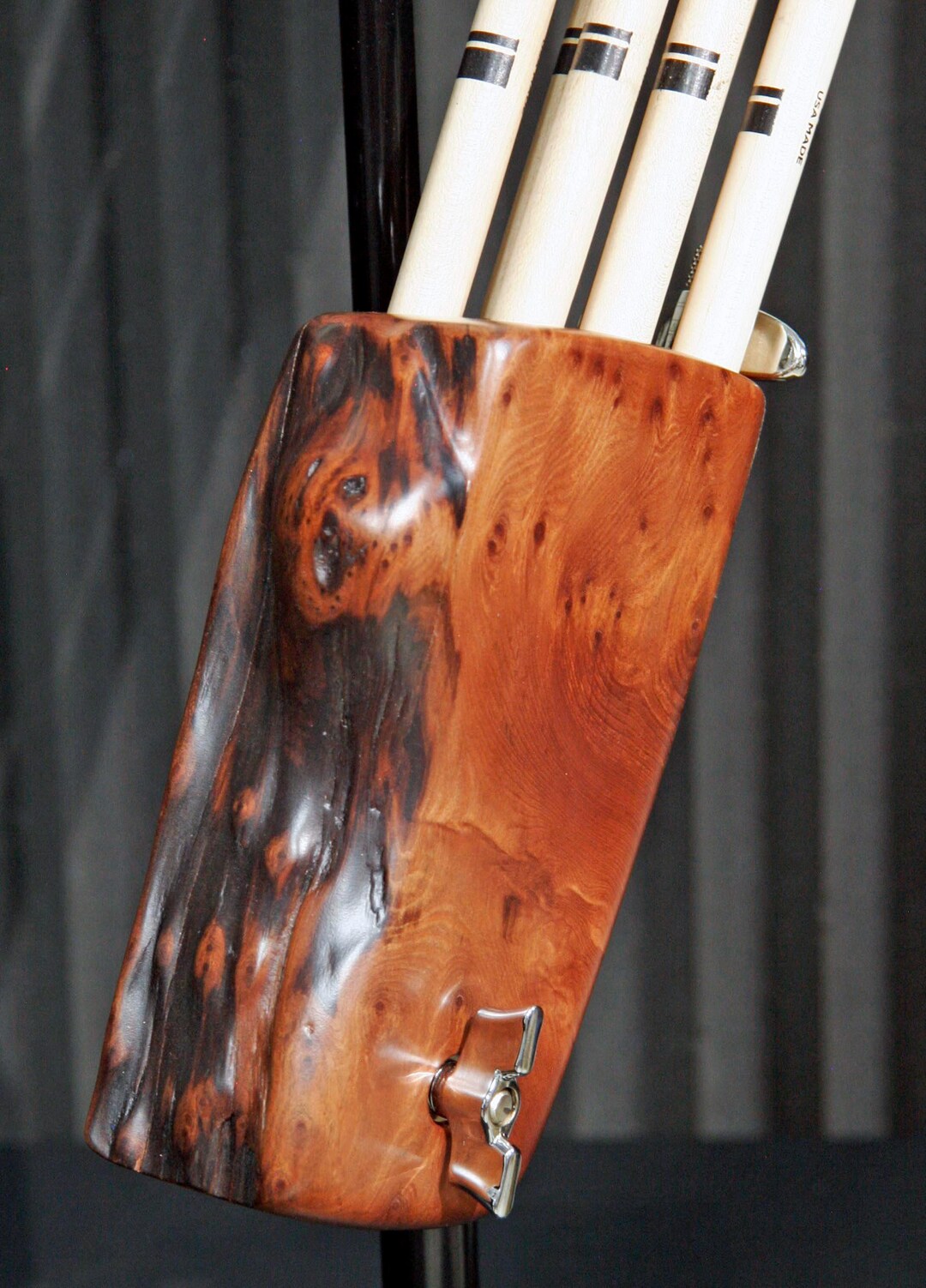 California Redwood 3-pair Clamp Mount Stick Holder - Crwc013 - Etsy