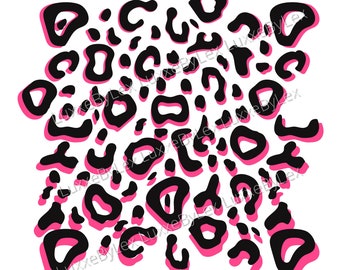 Pink Cheetah Print | Etsy