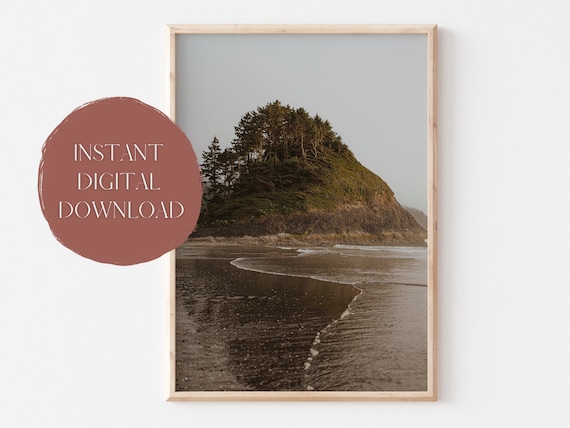 Pacific Northwest Coast Print Beach Wall Art Pacific - Etsy