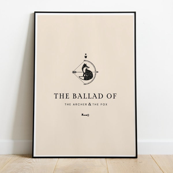 Ballad of the Archer and the Fox - Etsy