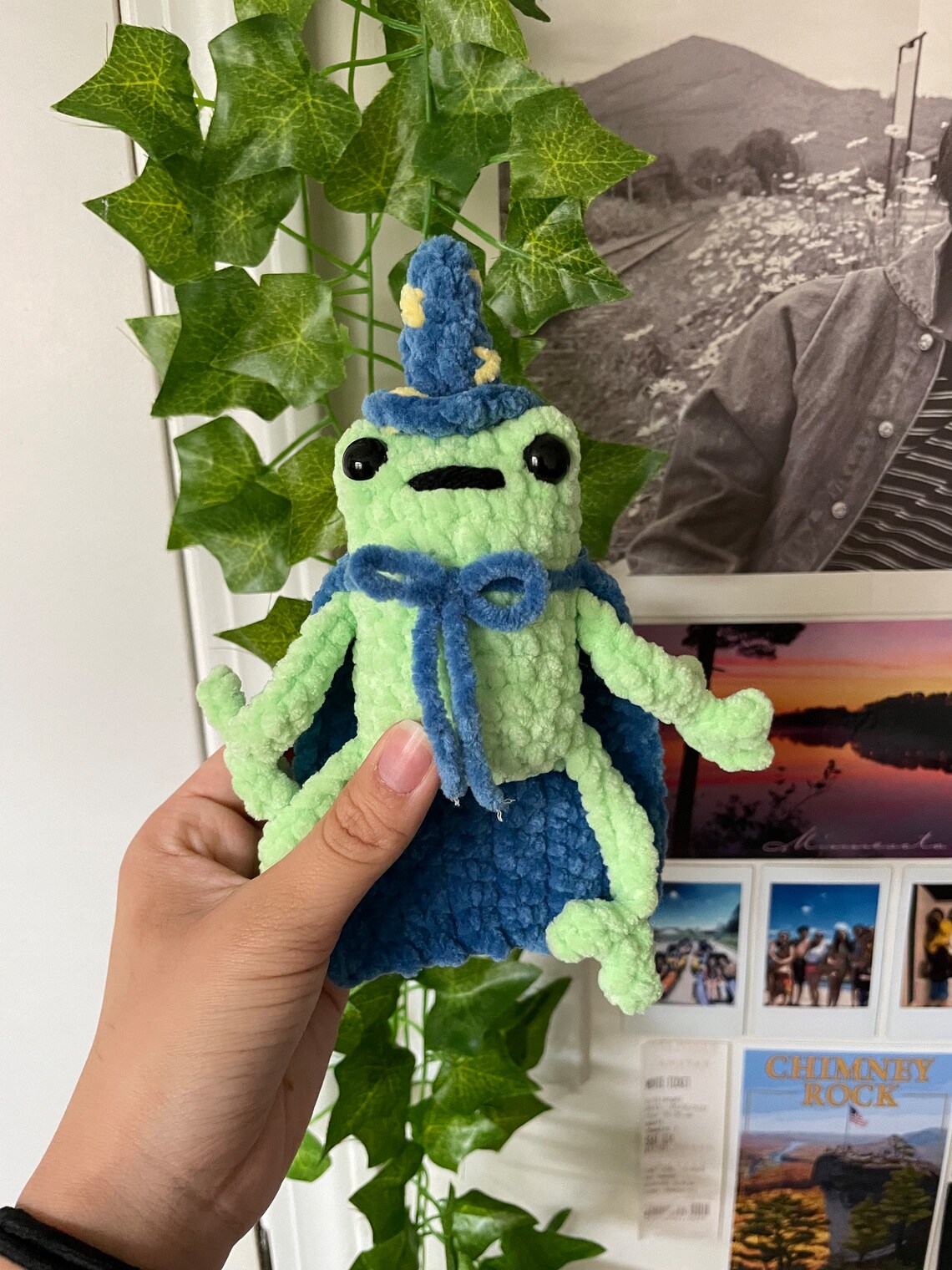 Crochet Wizard Leggy Frog - Etsy