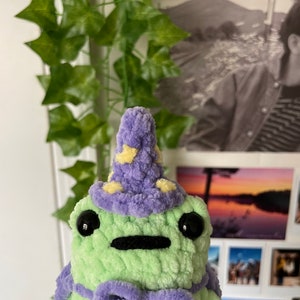 Crochet Wizard Leggy Frog - Etsy