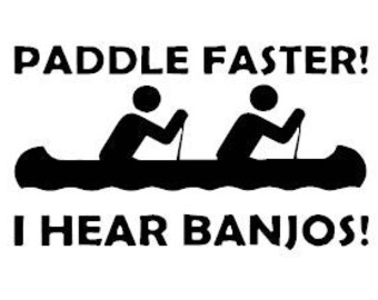 Paddle Faster - Etsy