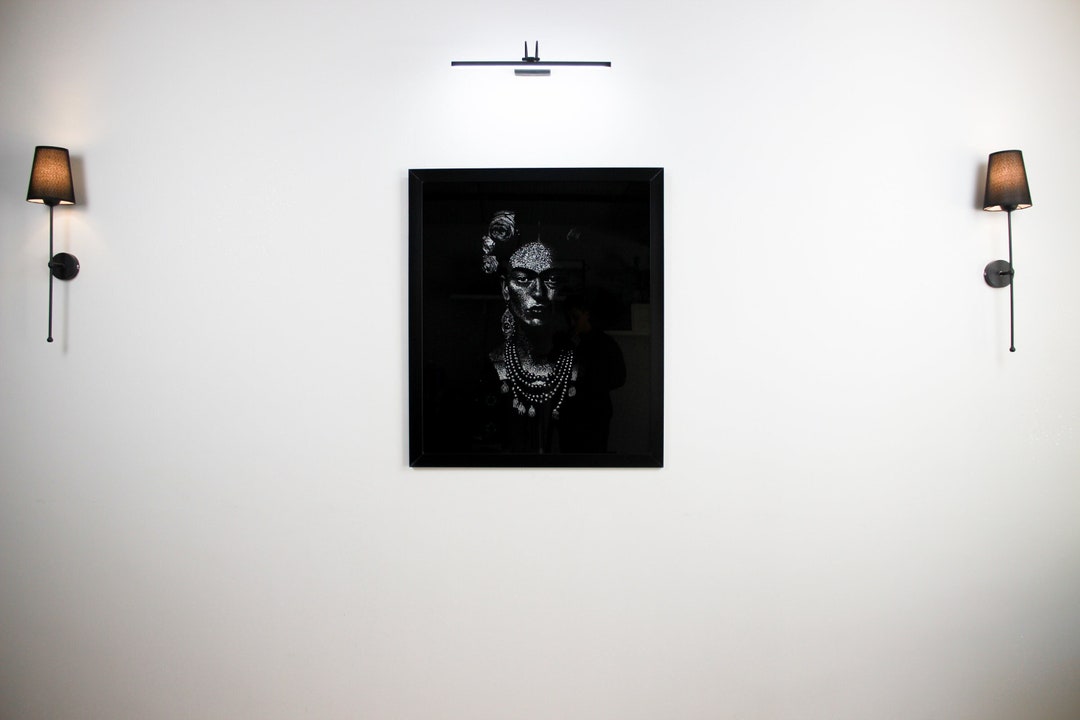 Contemporary Frida Kahlo Broken Glass Art - Unique Handcrafted Wall Art ...