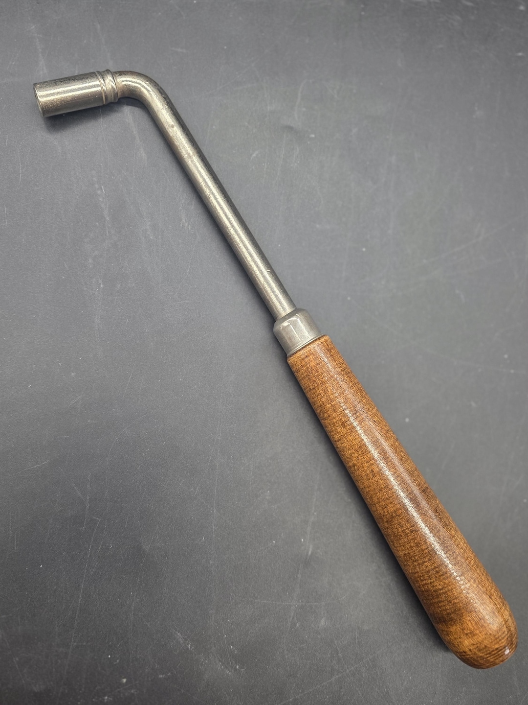 Vintage Piano Tuning Lever, Wood Handle Piano Tuning Tool, Piano Tuner ...