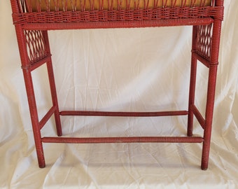 Wicker Plant Stand - Etsy