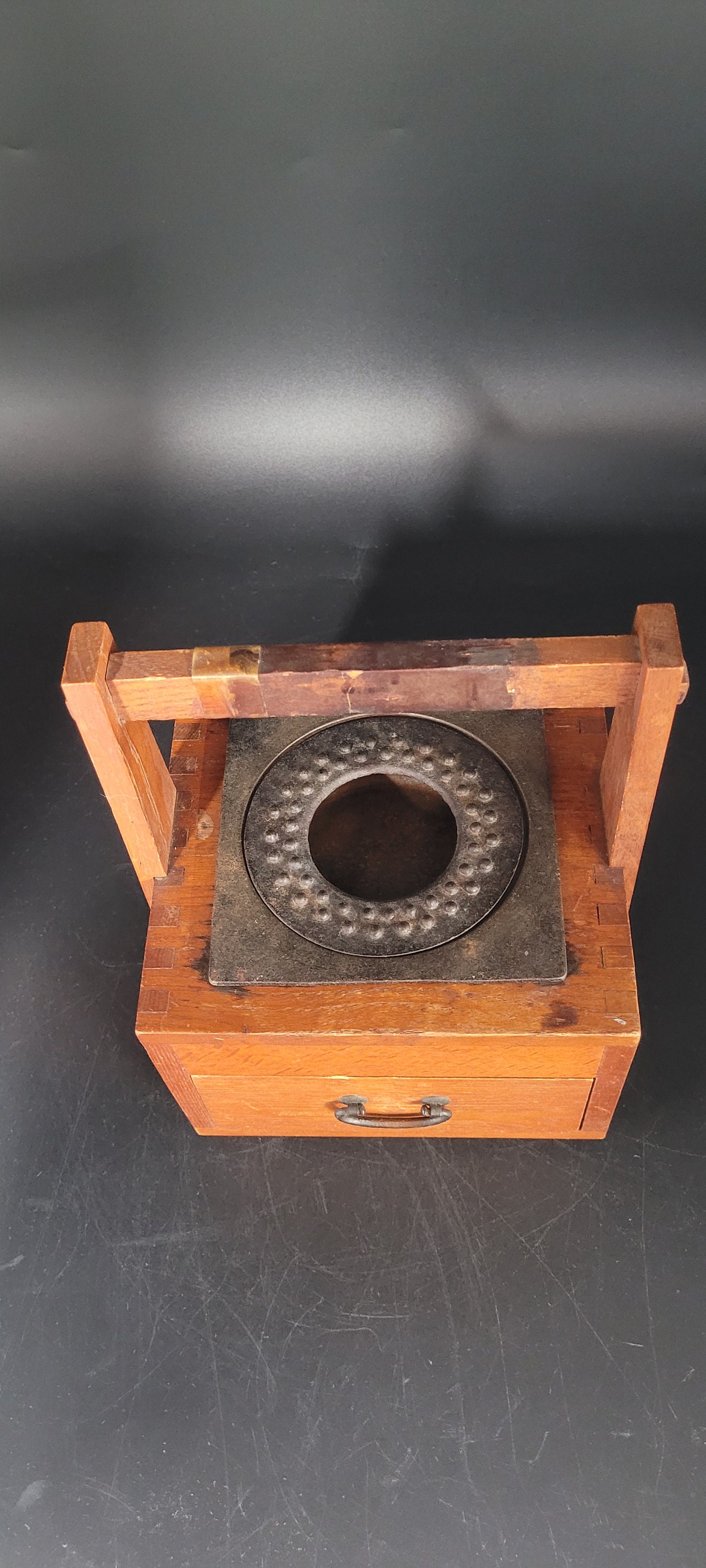 Vintage Japanese Tobacco Box, Hardwood Tobacco Box, Tobacciana, Cigar ...