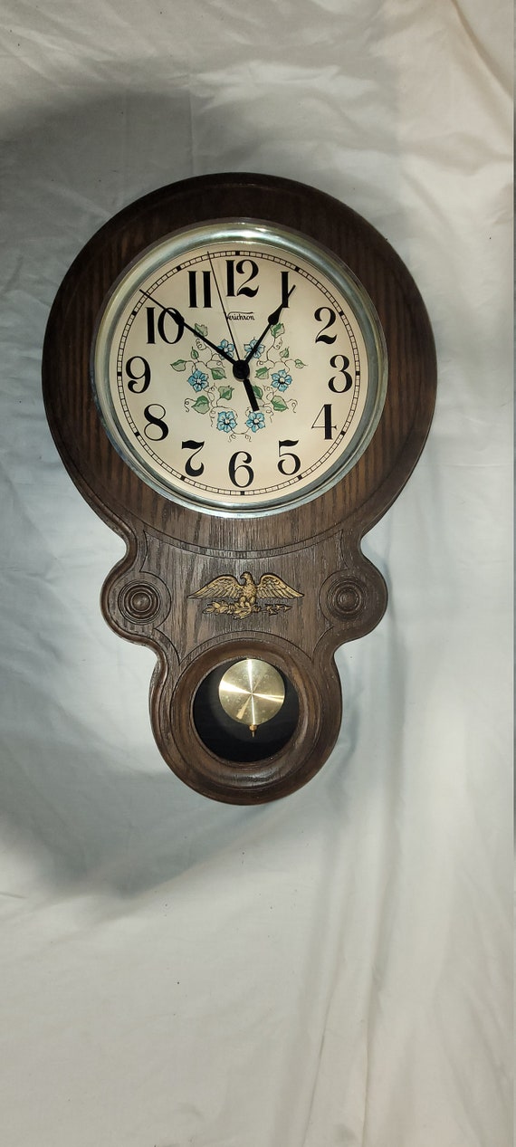 Vintage Verichron Regulator Wall Clock. Sale Price | Etsy