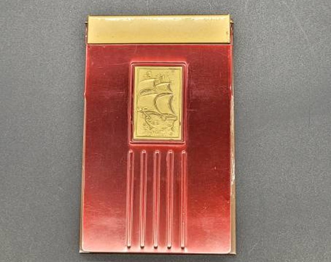 Vintage Park Sherman Desktop Notepad Holder, MCM Office Notepad ...