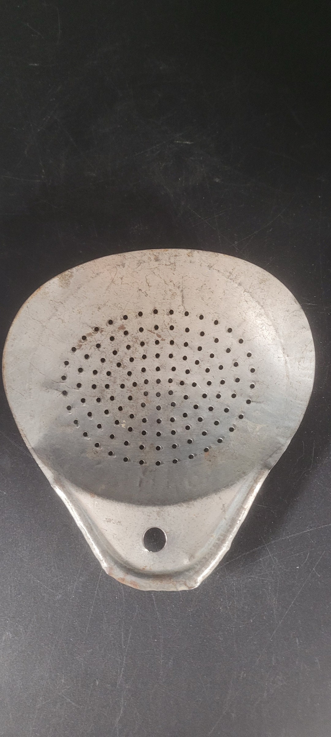 Vintage Cream Strainer, Butter Cream Scraper, Vintage Cream Skimmer ...