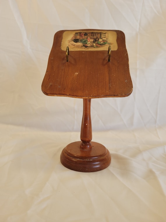 Cookware vintage recipe card holder vintage recipe stand Vintage mid ...