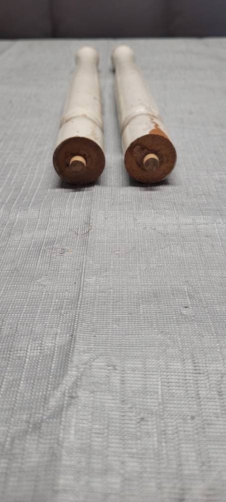 Vintage Rustic Wooden Spindles - Etsy