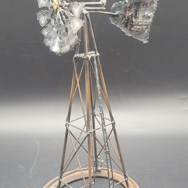 Metal Windmill - Etsy