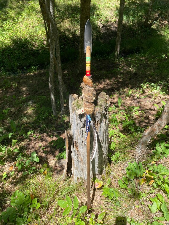 Handmade Primitive Spear - Etsy
