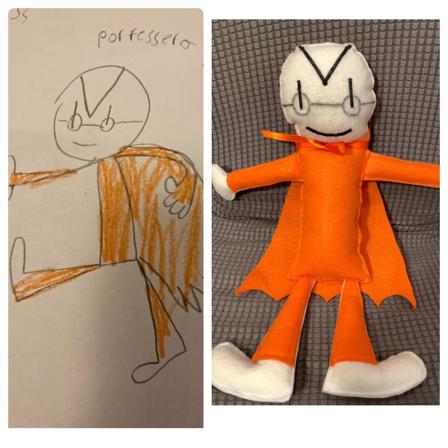 Turn your childs drawing into stuffie | Etsy