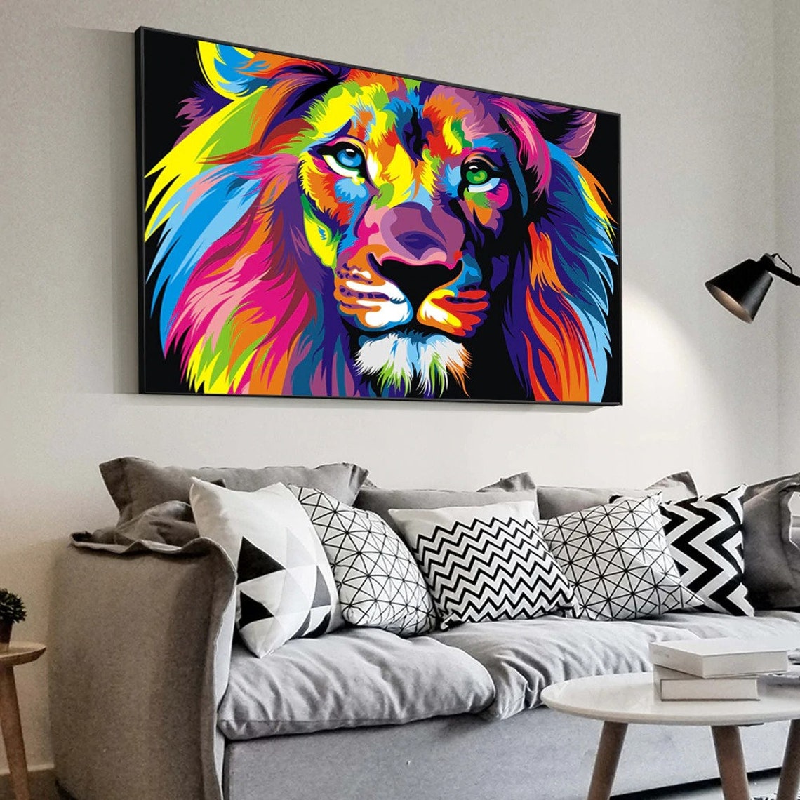 Arte de pared digital hecho a mano - Etsy España