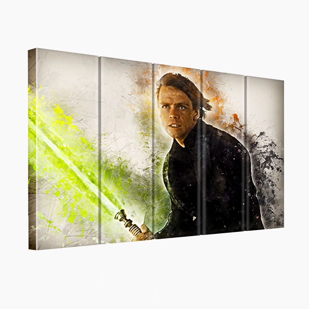 Luke Skywalker Canvas Print. Luke Skywalker Wall Hangings. Luke ...