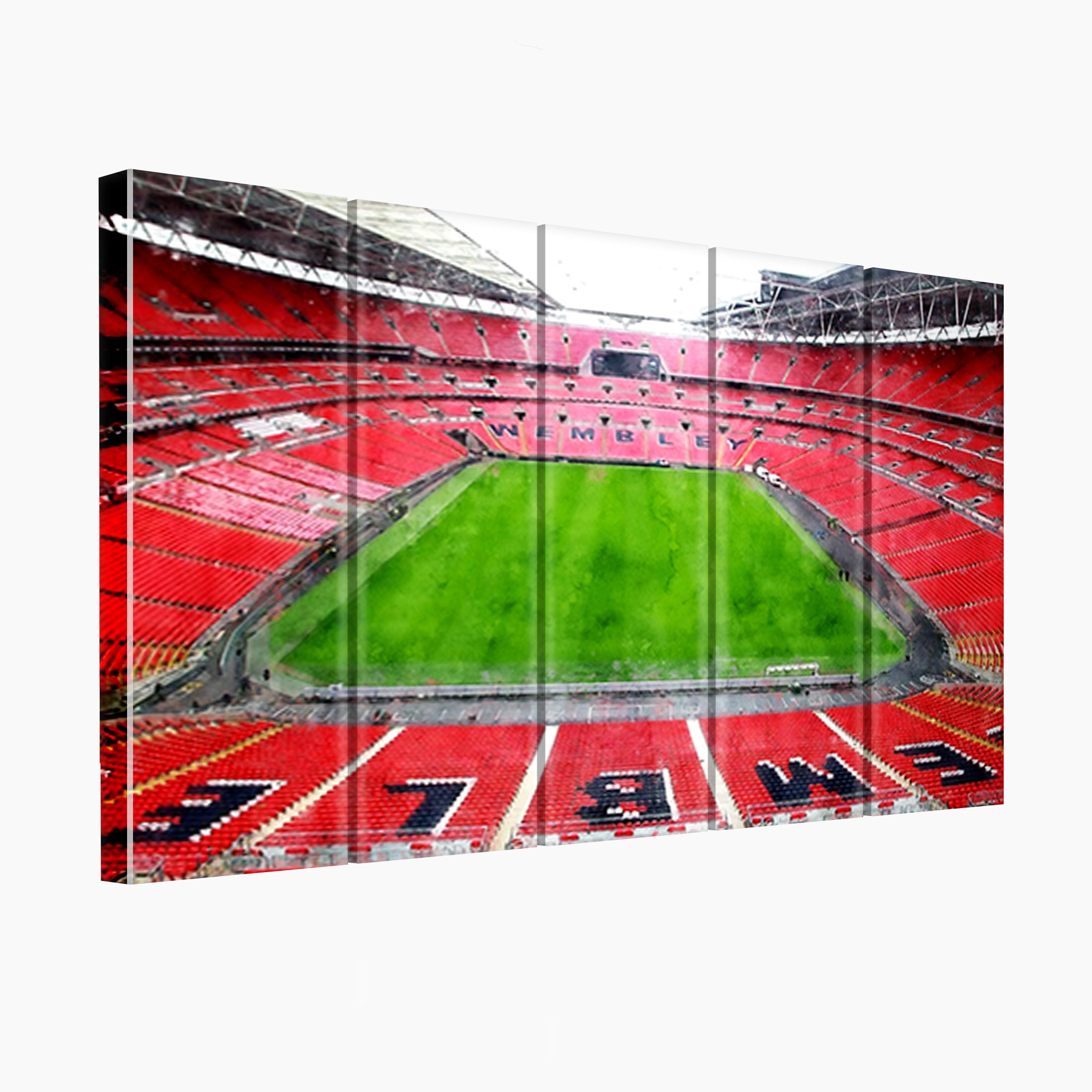 Wembley Stadium Canvas Print. Football Wall Art. Wembley Stadium Room ...