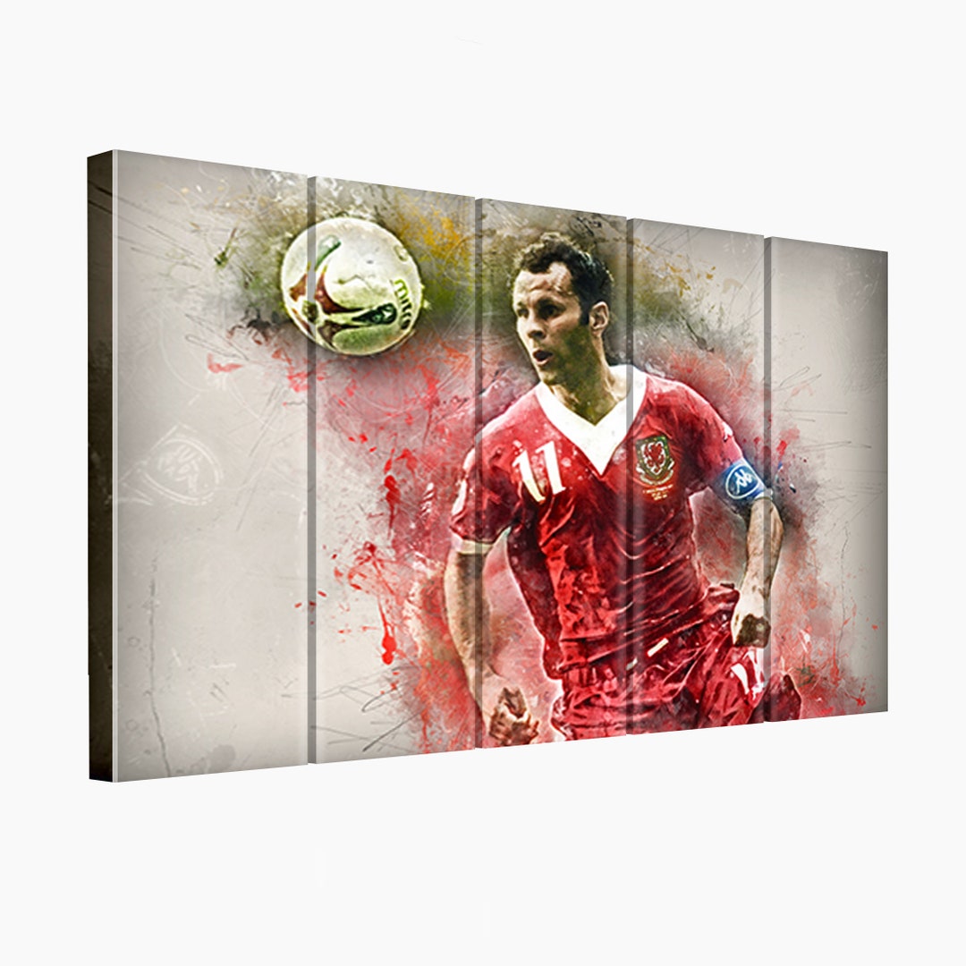 Ryan Giggs Canvas Print. Football Wall Hangings. Ryan Giggs Wall Art ...