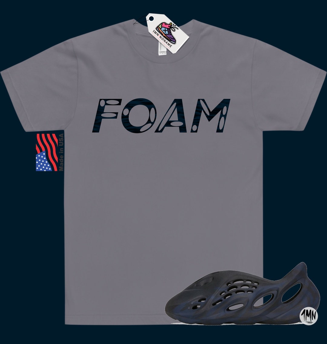 Adidas Yeezy Foam RNNR Mineral Blue Match Shirt - Etsy