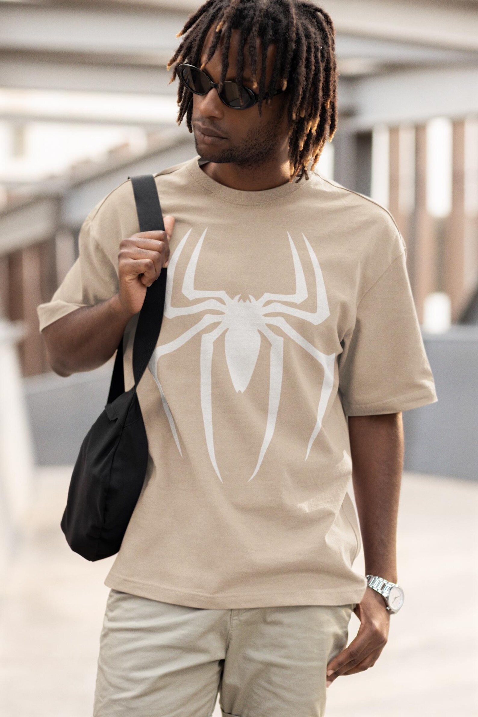 Spider Graphic Shirt, Pump Cover Spider Shirt, Retro Training Shirt ...