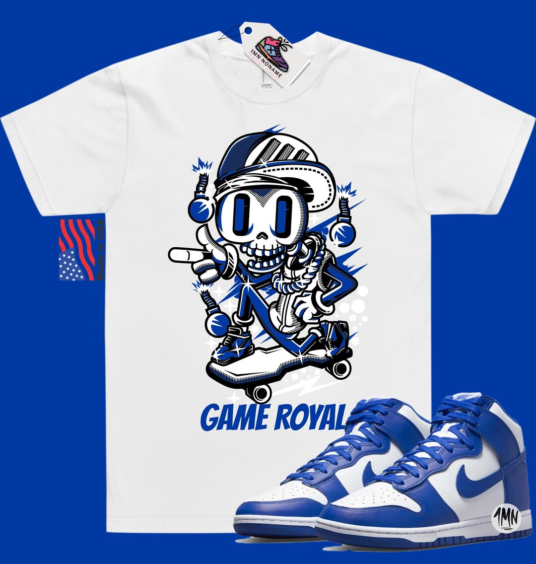 Nike Dunk High Game Royal Shirt, Dunk Game Royal Shirt, Game Royal ...