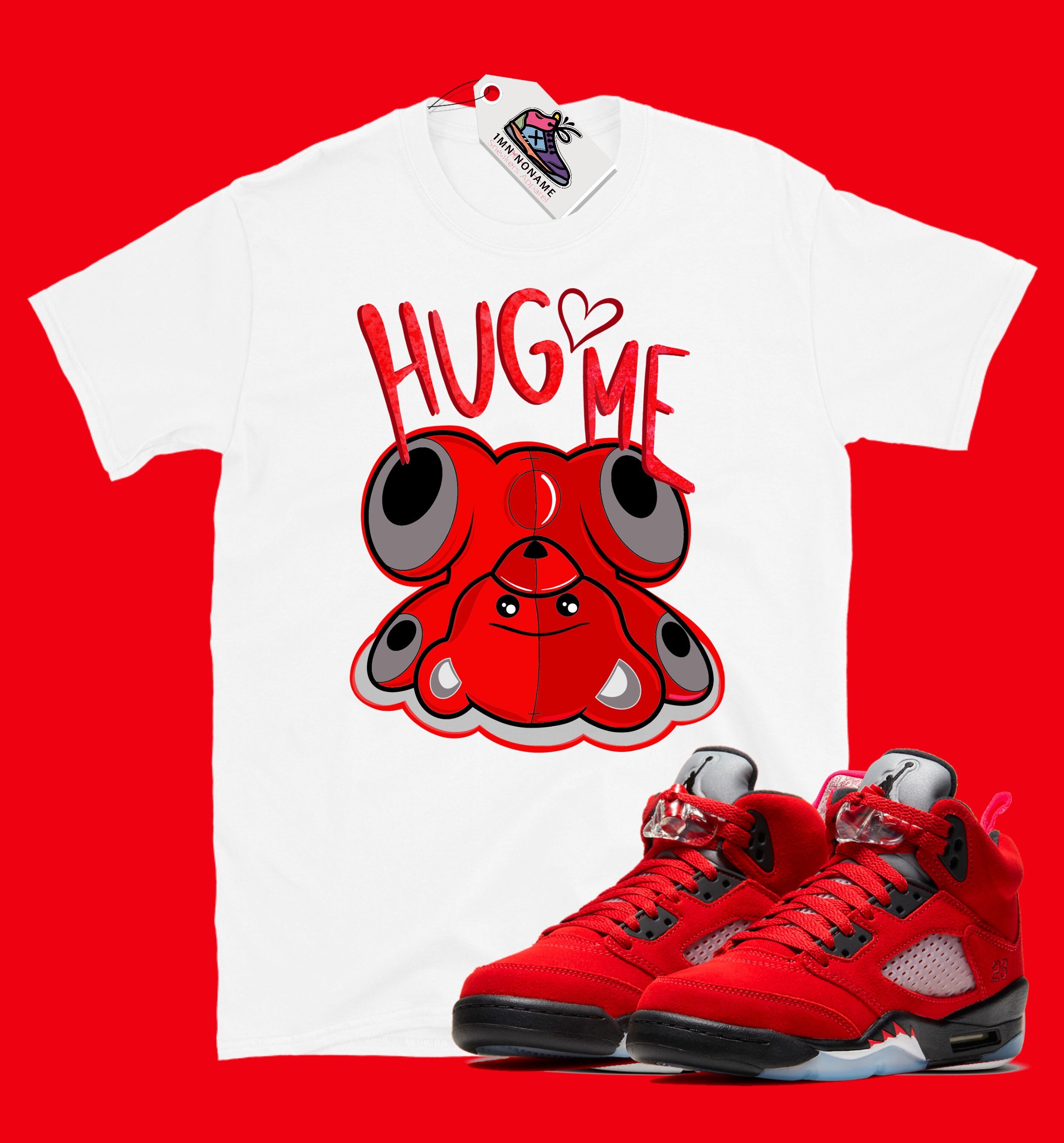 Hug Me Jordan 5 Match Shirt Raging Bull Shirt Raging Bull 5 Shirts Jordan 5 Raging Bulls Etsy UK