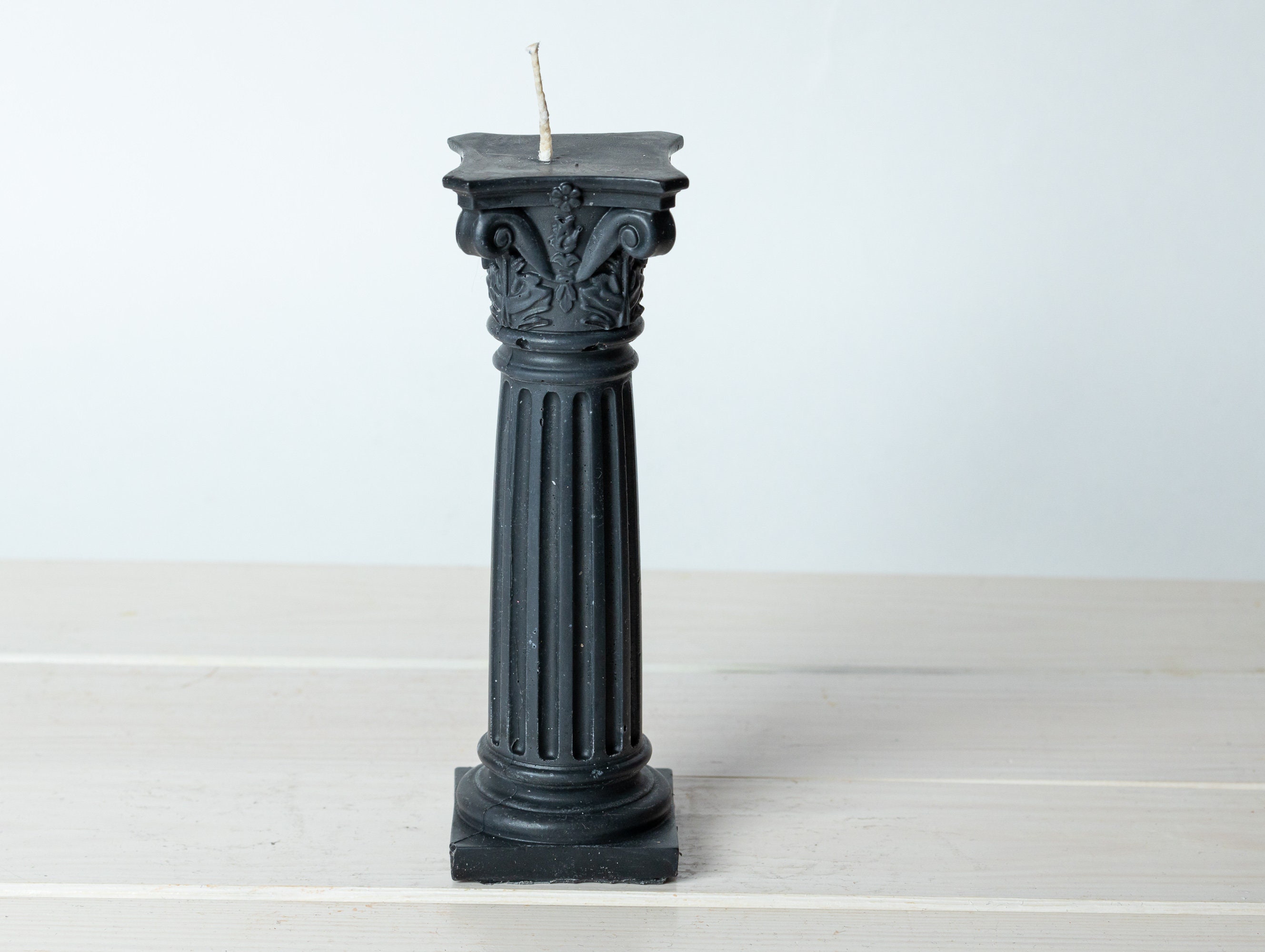 Roman black Column candle Home Decor Candle Abstract Roman | Etsy