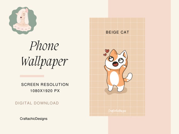 Cartoon Cat Iphone 5 Wallpaper