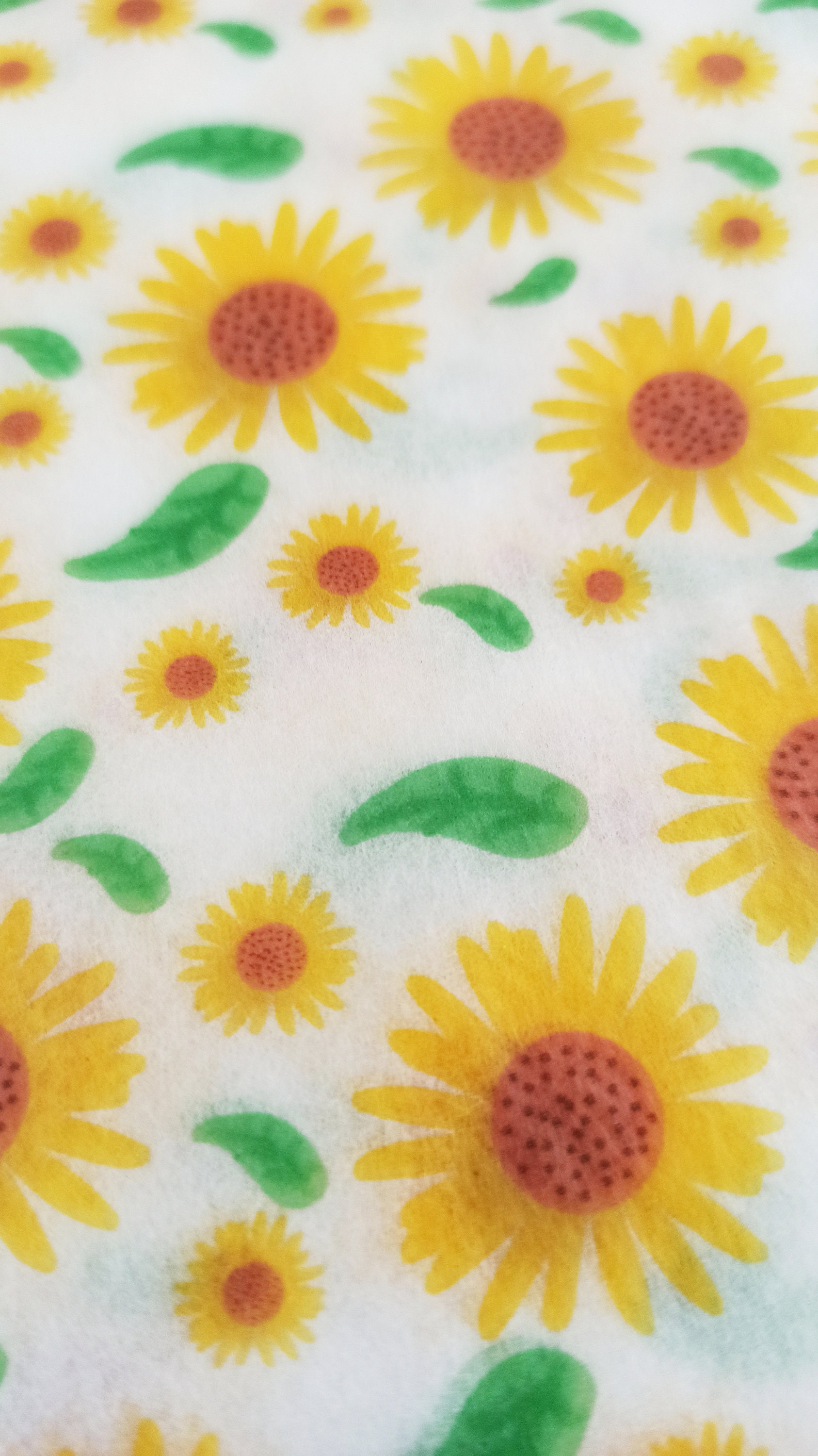 Sunflower Tissue Paper / Gift Wrapping Tissue Paper / Floral | Etsy