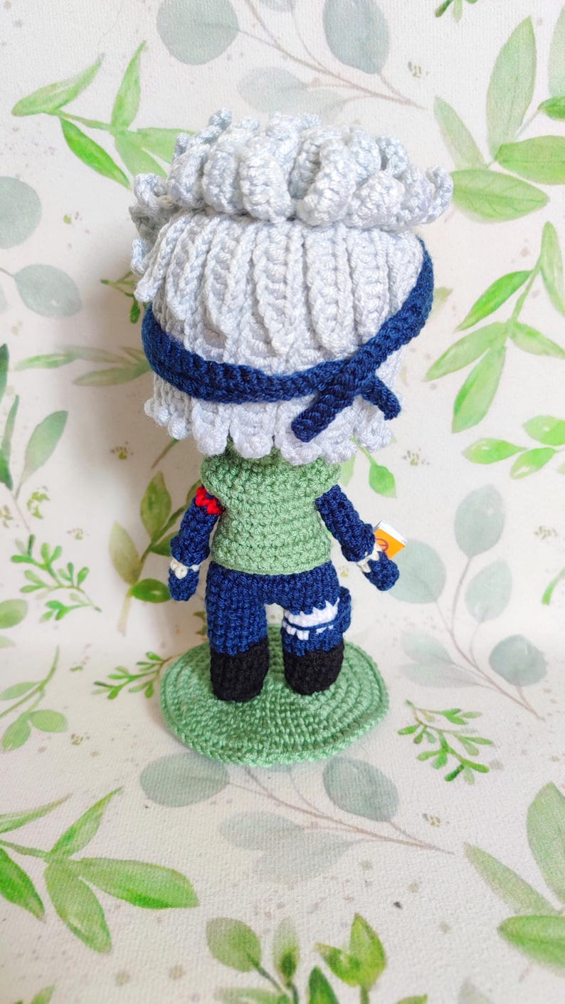 Legendary Ninja-inspired Crochet Pattern – Chibi Anime Ninja Amigurumi ...