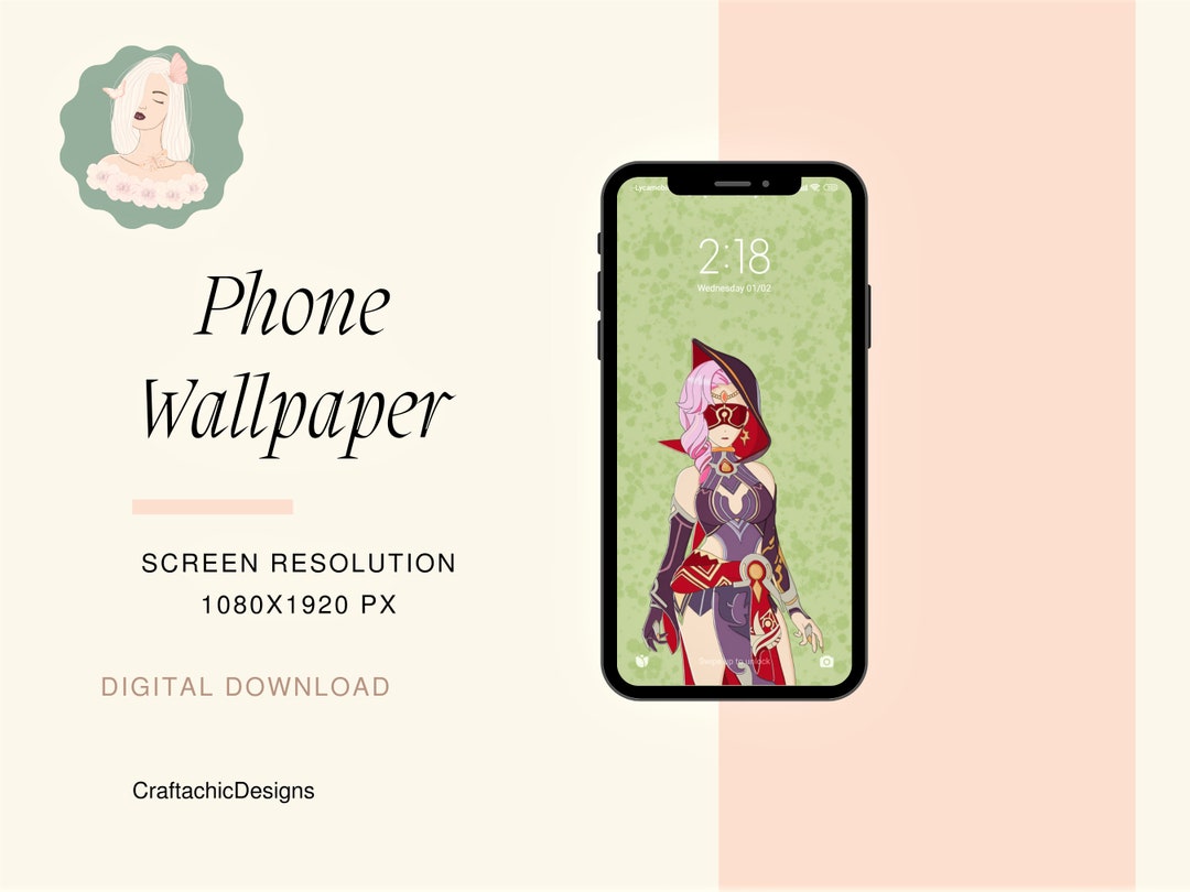 Babel Sumeru Genshin Cute Anime Phone Wallpaper Bundle / Genshin Impact ...