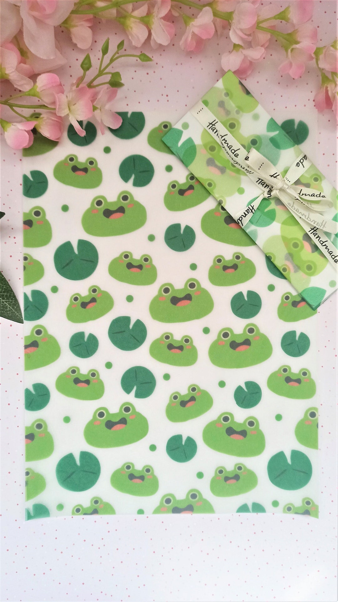 Cartoon Frogs Gift Tissue Paper, Cute Packaging Supplies - Etsy