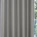 Linen Dimout Curtain With Solid Colors , Black Out Linen Look Drapes ...