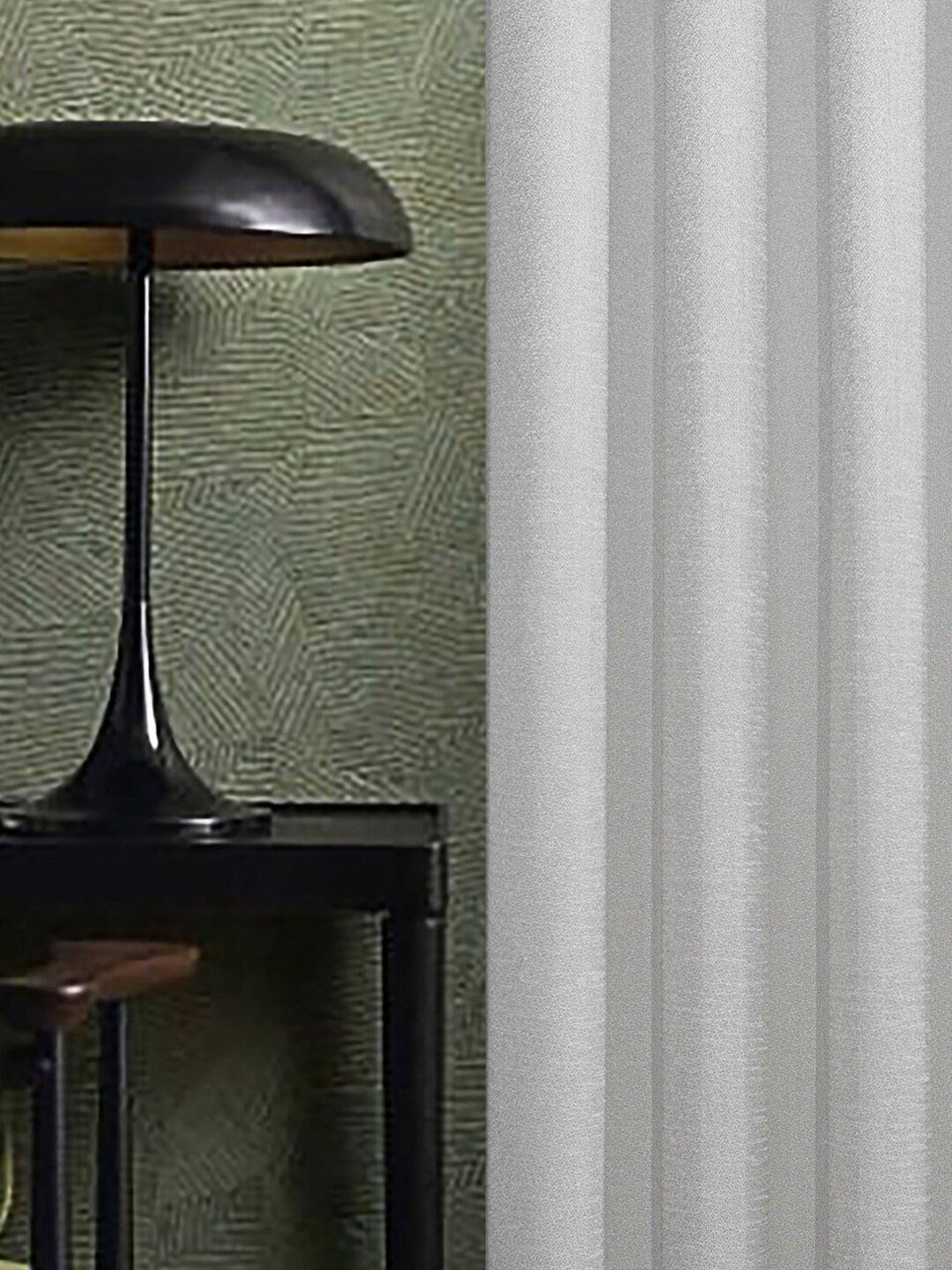 Shiny Linen Sheer Curtains, Linen Sheer Drapery, Voile Curtains Rod ...