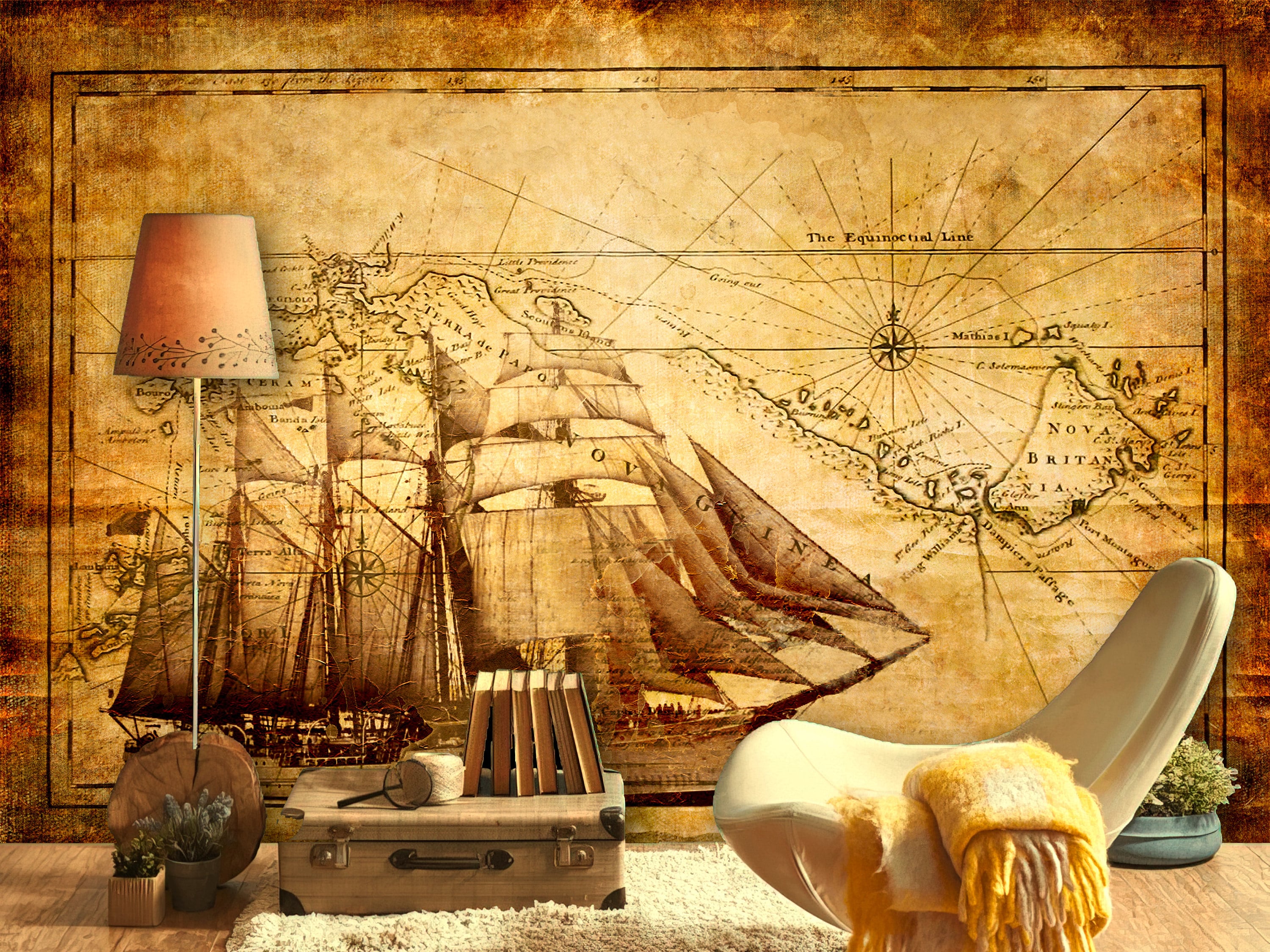 Treasure Map Wallpaper