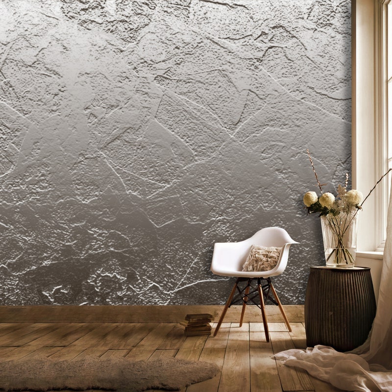 Plaster Wallpaper - Etsy